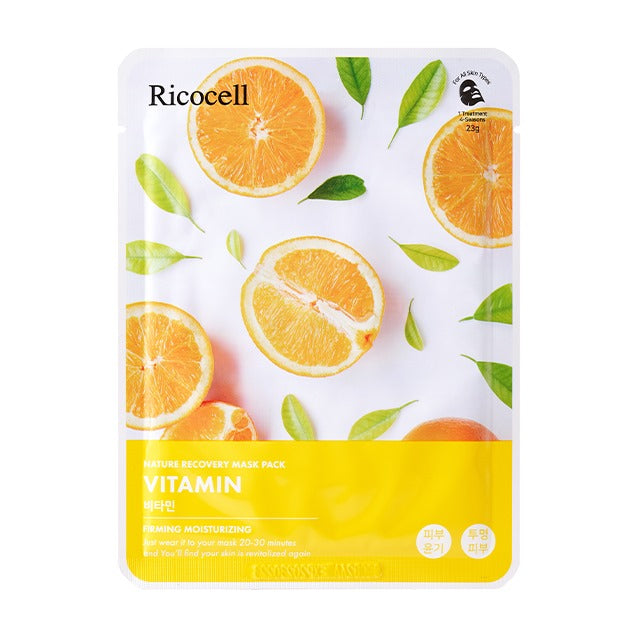 Ricocell Nature Recovery Mask Pack Vitamin 23g (Pack 10pcs) – Veluraskin